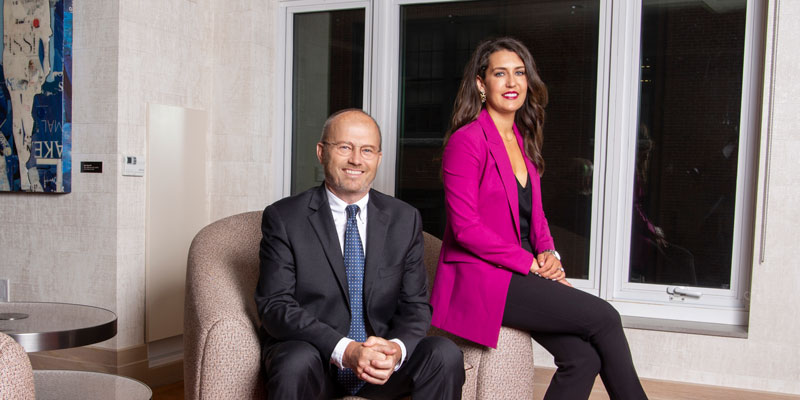 Michelle Hediger and James Marsden - Boston Agent Magazine